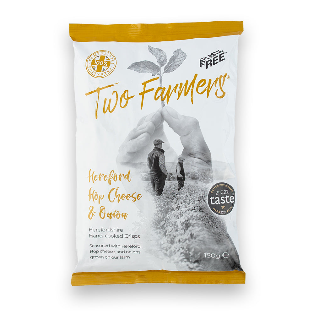 Two Farmers - Herefordshire Hand-cooked Crisps 150g — The Green Cupboard